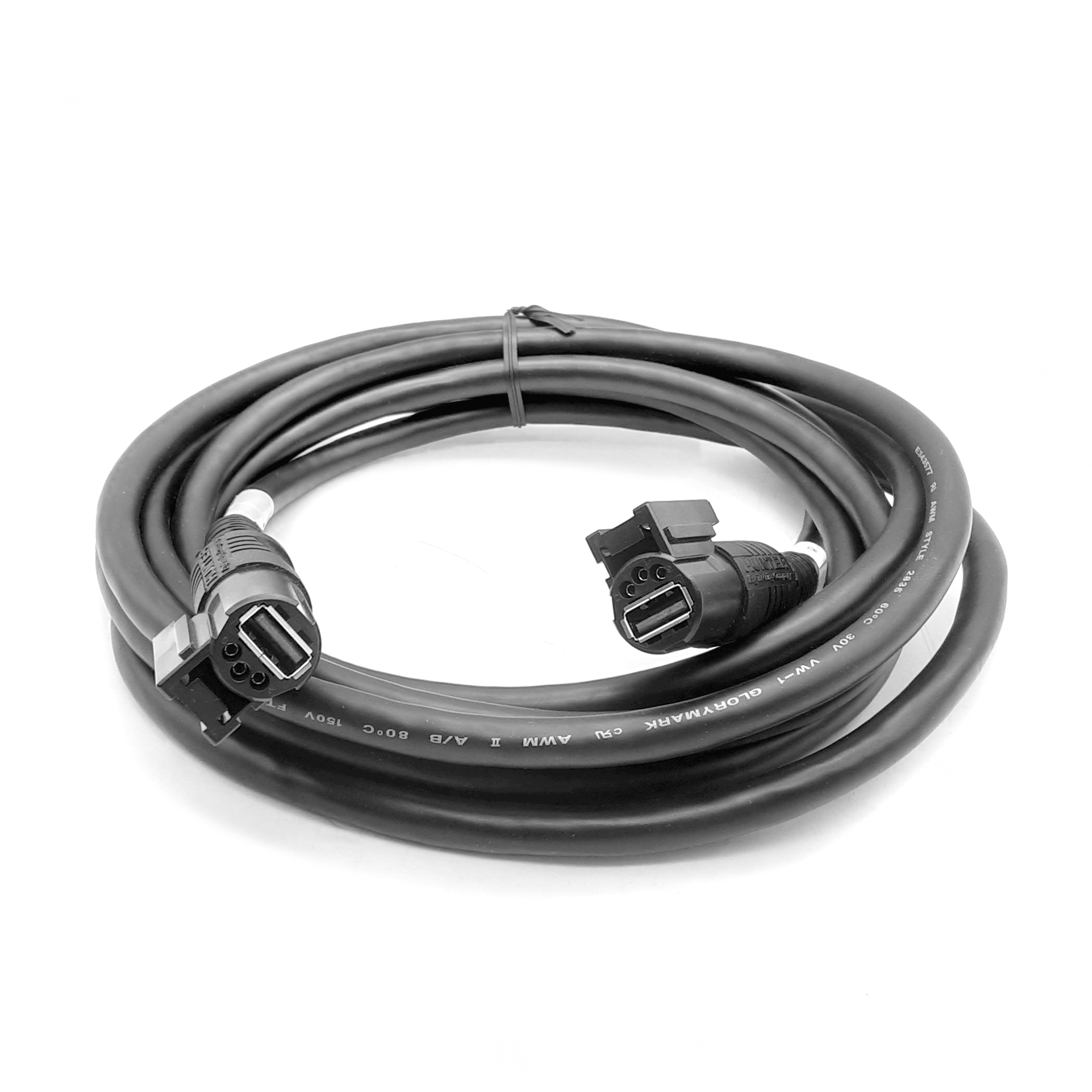 Hunter HE421 Super Cable USB + Burndy Cable 3.7m – Everard Group Limited
