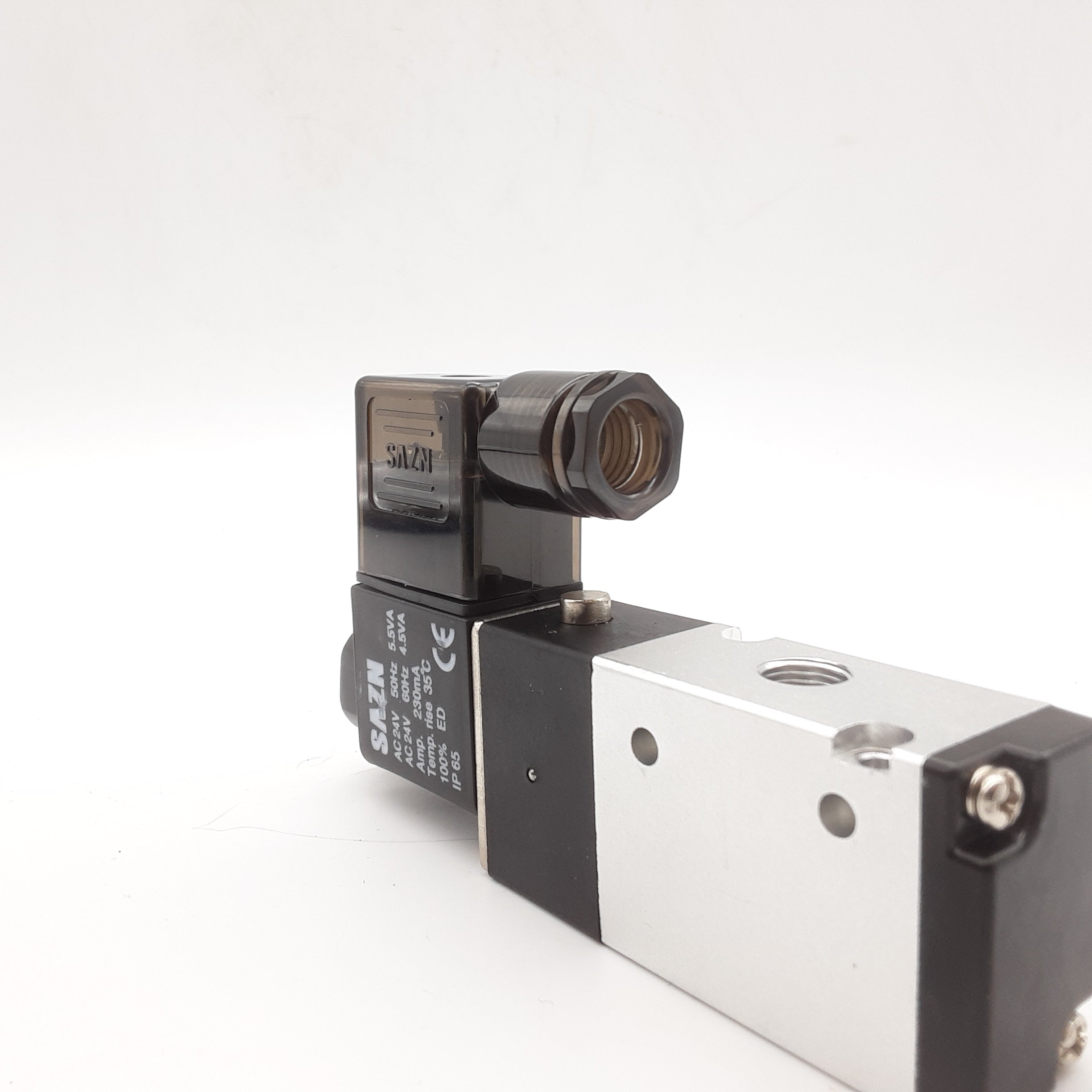 Rotary SM40/SM65 Pneumatic Solenoid Valve Inc 24v Coil (Parking Locks ...